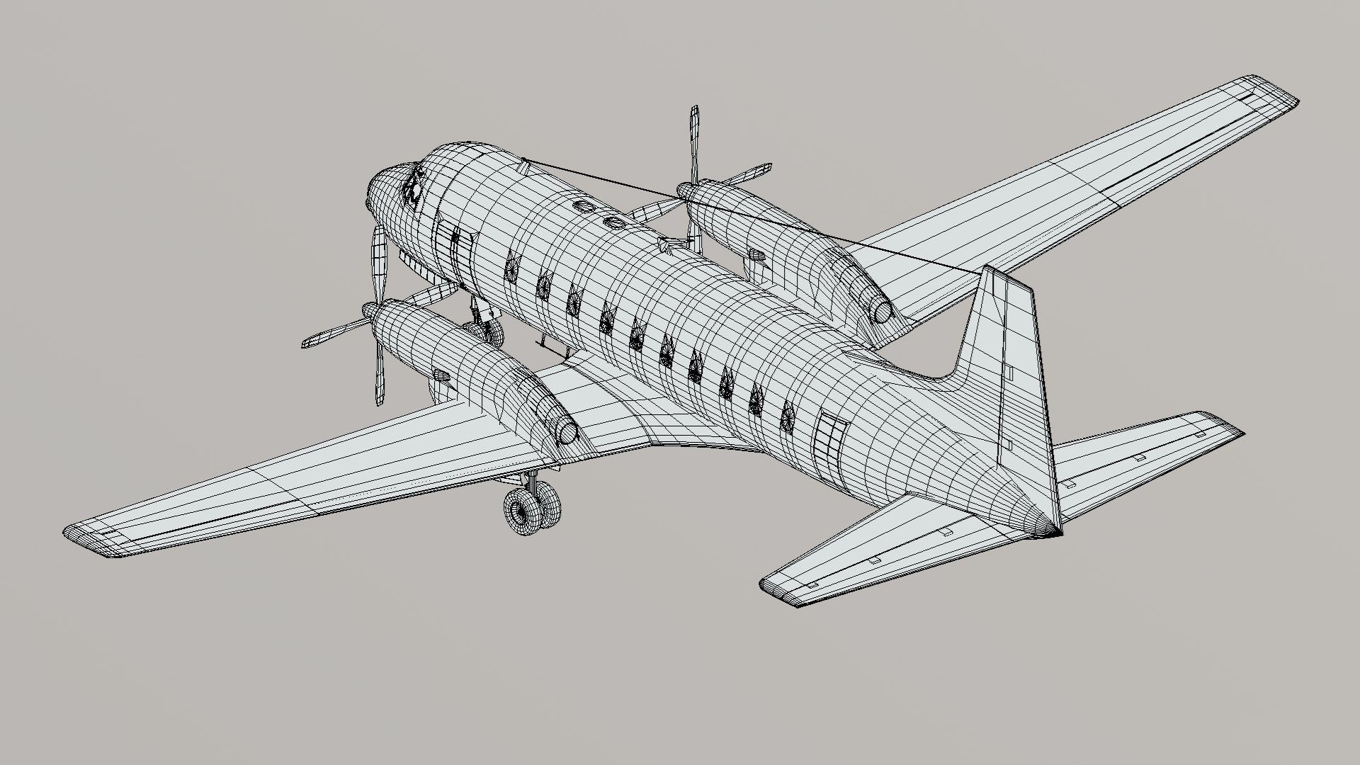 Hawker Siddeley HS 748 Clean Livery 3D Model - TurboSquid 1830435