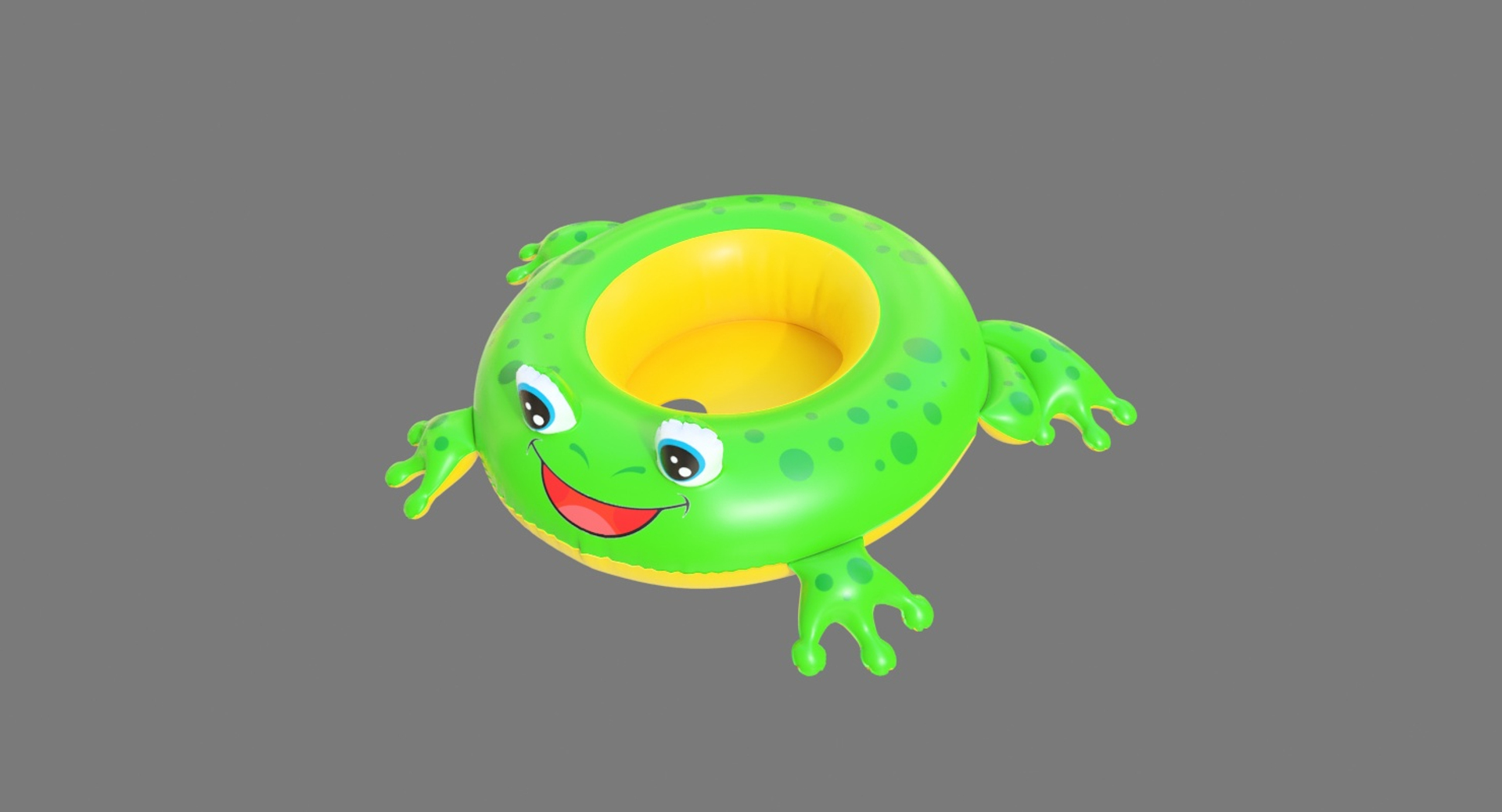 Realistic Pool Toy Frog 3D Model - TurboSquid 1343958