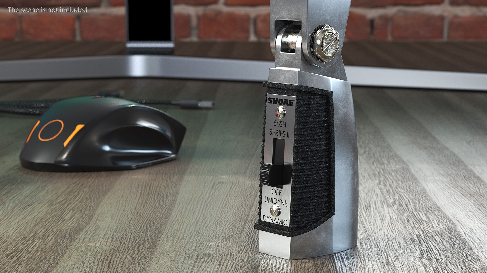 3D Model Vintage Microphone Shure 55SH Series II - TurboSquid 2263565