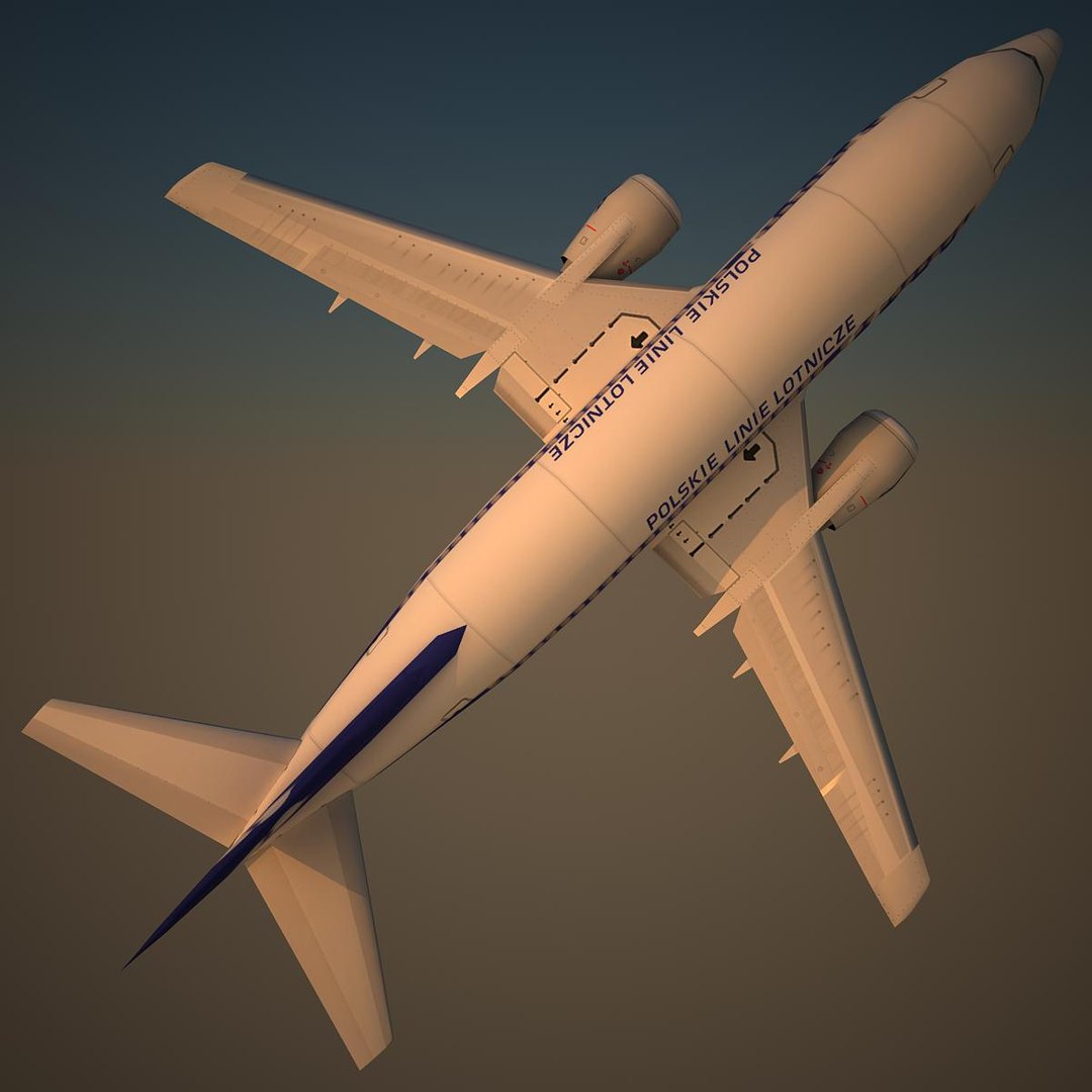 3d Boeing Lot Model