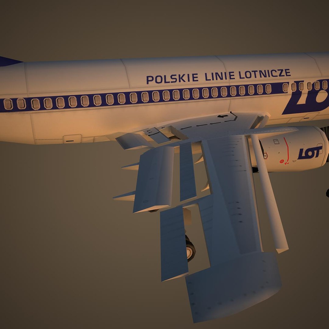 3d Boeing Lot Model