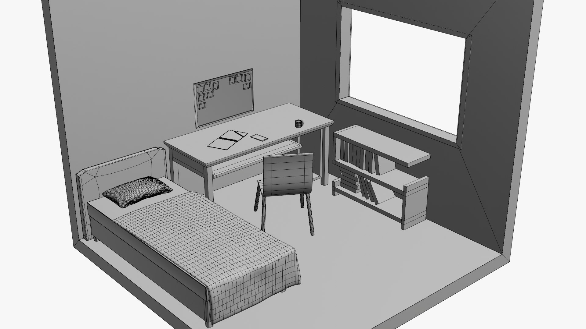 3D Model Orthographic Room - TurboSquid 2084203