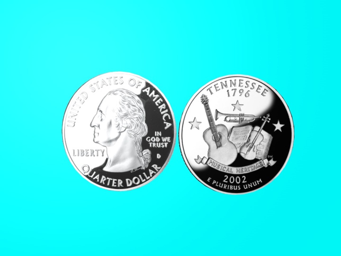 c4d tennessee quarter