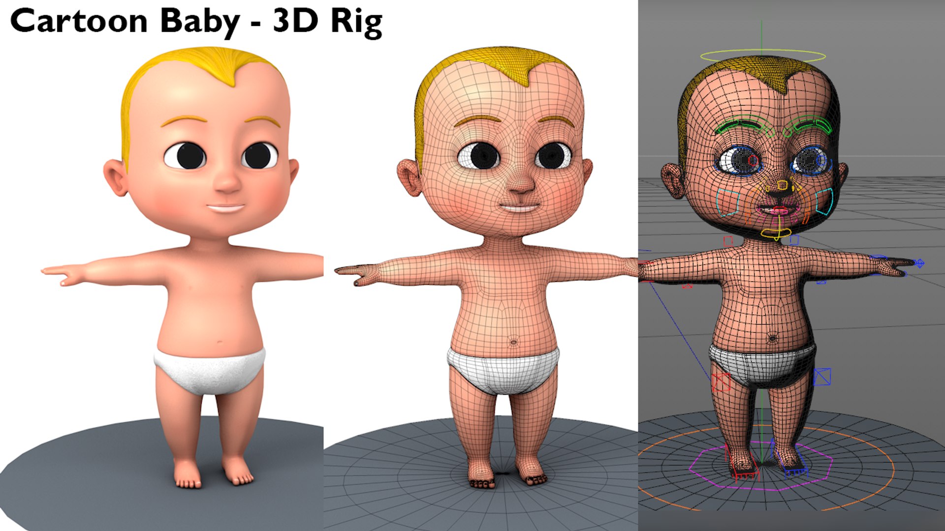 Baby Boss Rigged 3D Model - TurboSquid 1305973