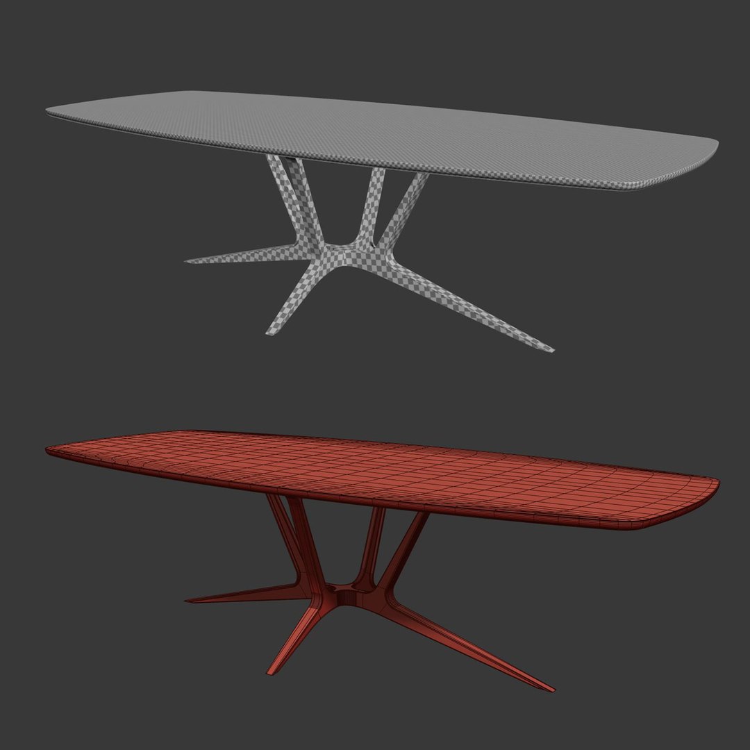 3D Model Ero Dining Table - TurboSquid 1562796