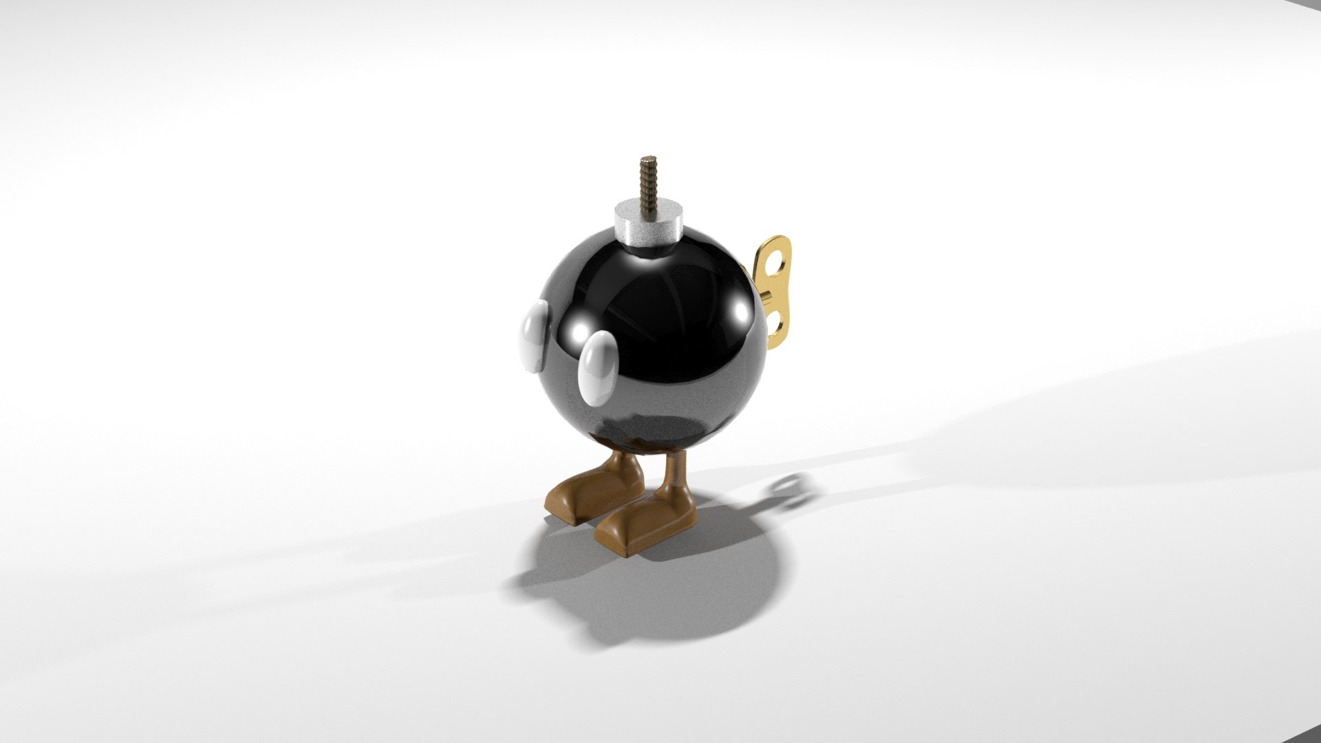 3D Model Bob-omb - TurboSquid 2048265
