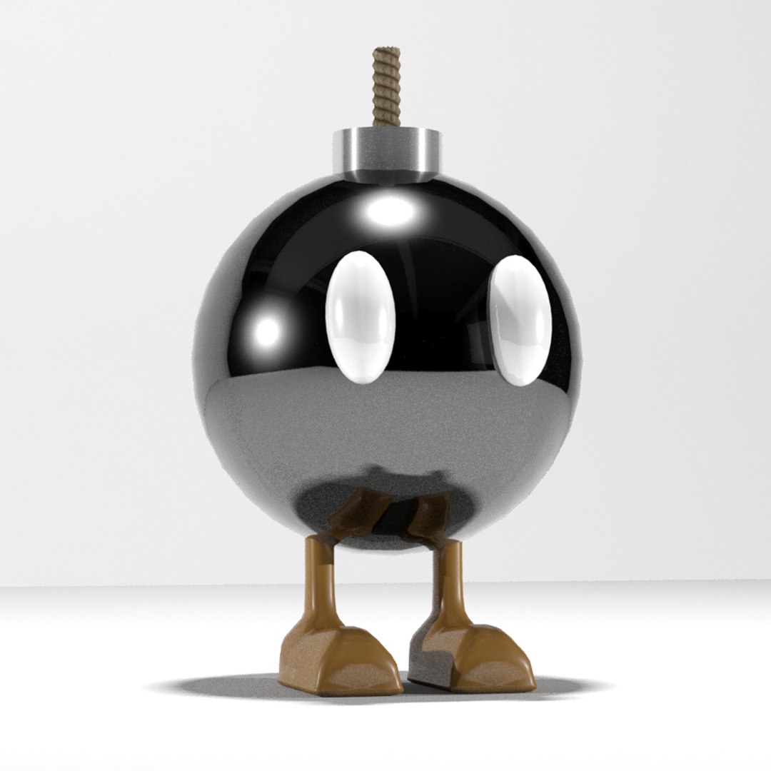 3D Model Bob-omb - TurboSquid 2048265