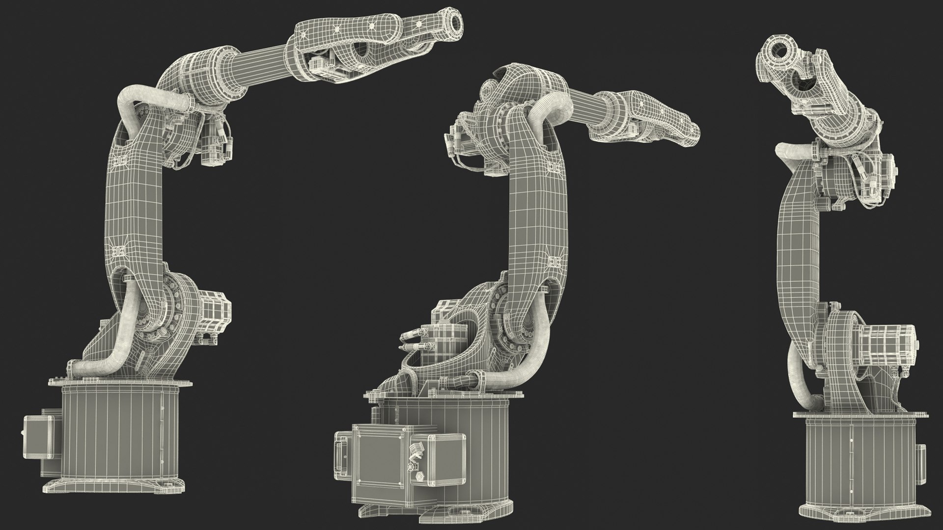 KUKA KR-16 L8 Industrial Robotic Arm Rigged For Maya Model - TurboSquid ...