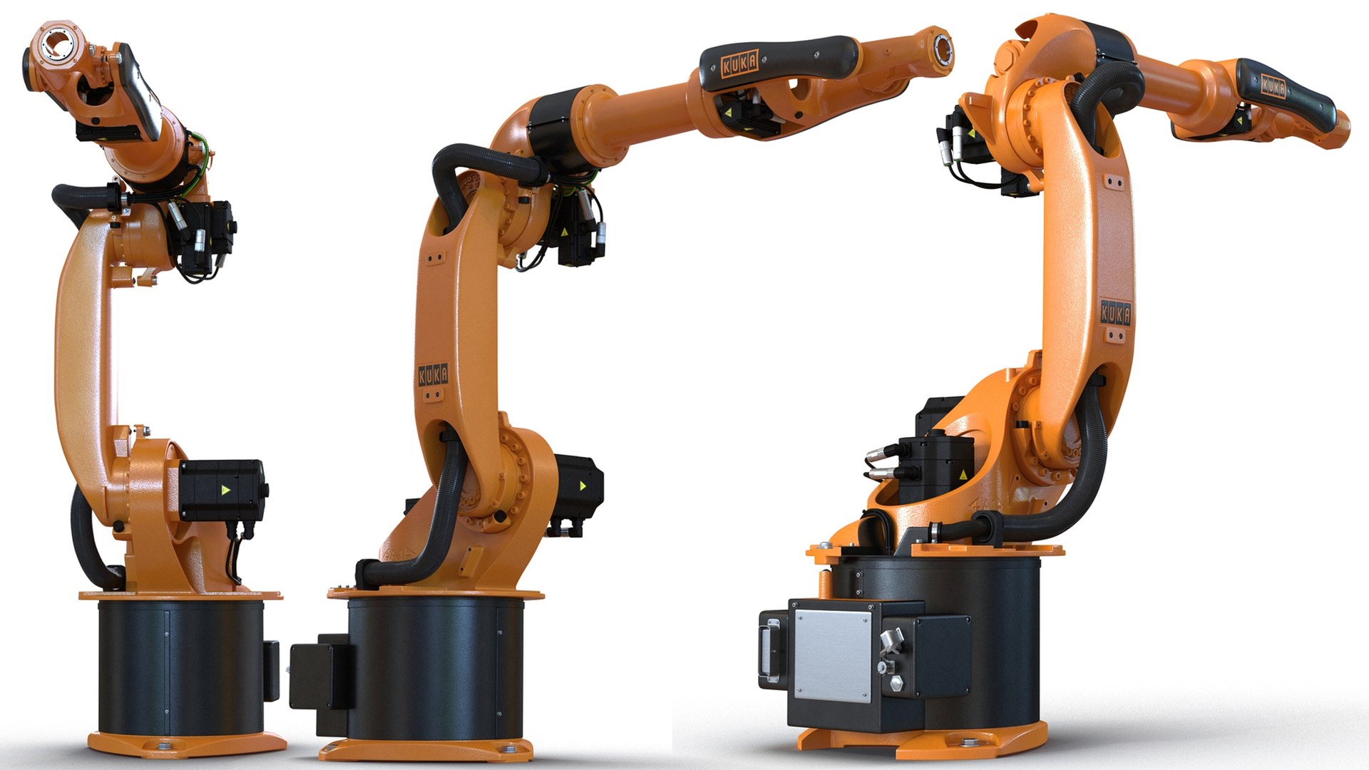 KUKA KR-16 L8 Industrial Robotic Arm Rigged For Maya Model - TurboSquid 2391443