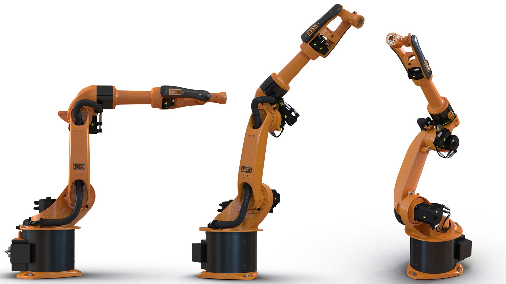 KUKA KR-16 L8 Industrial Robotic Arm Rigged For Maya Model - TurboSquid ...