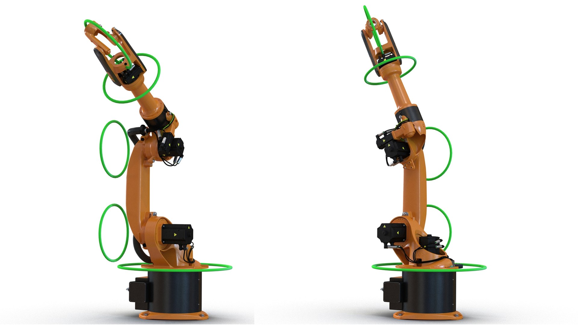 KUKA KR-16 L8 Industrial Robotic Arm Rigged For Maya Model - TurboSquid ...