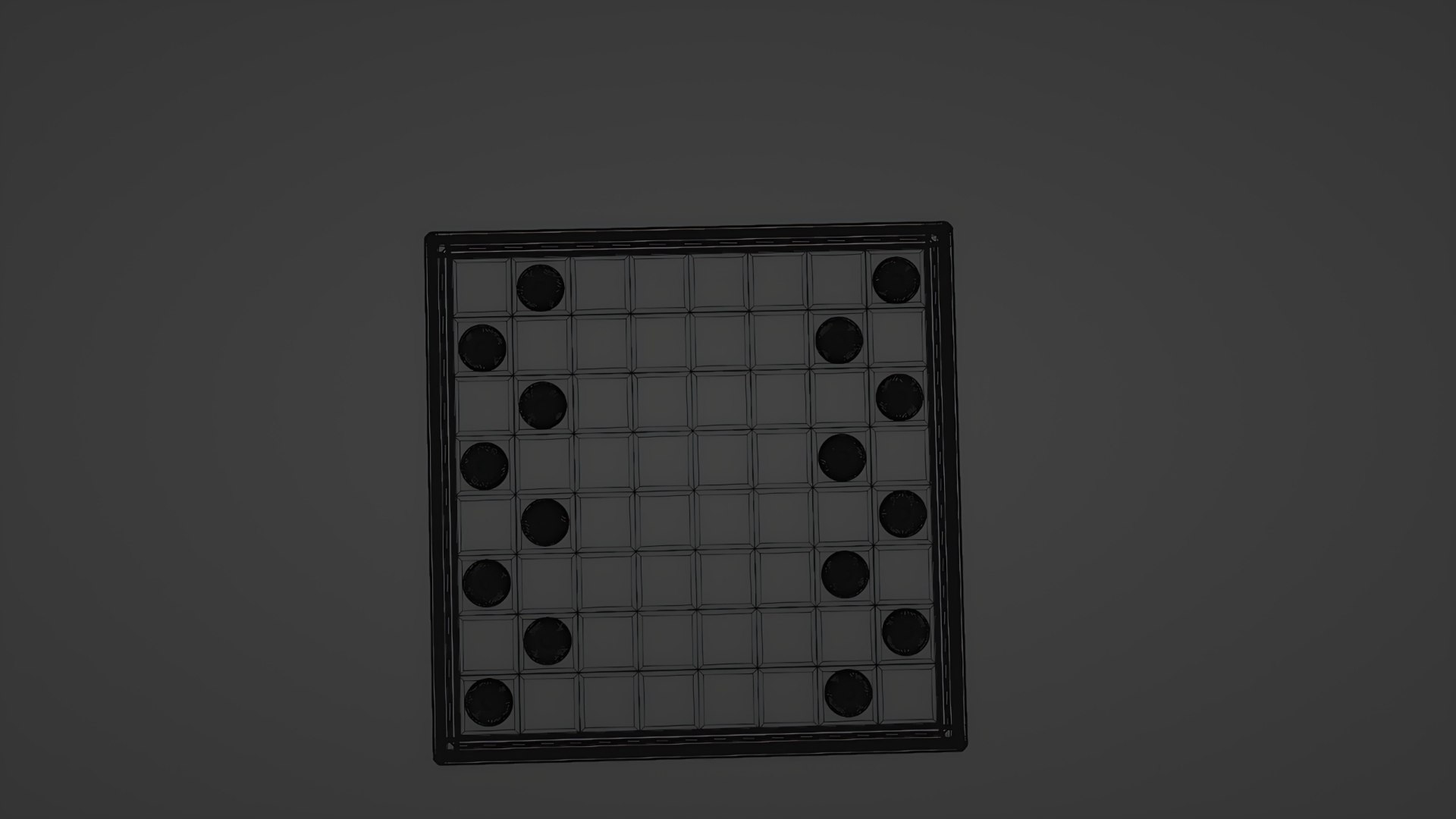 Checkers 3D - TurboSquid 2438467