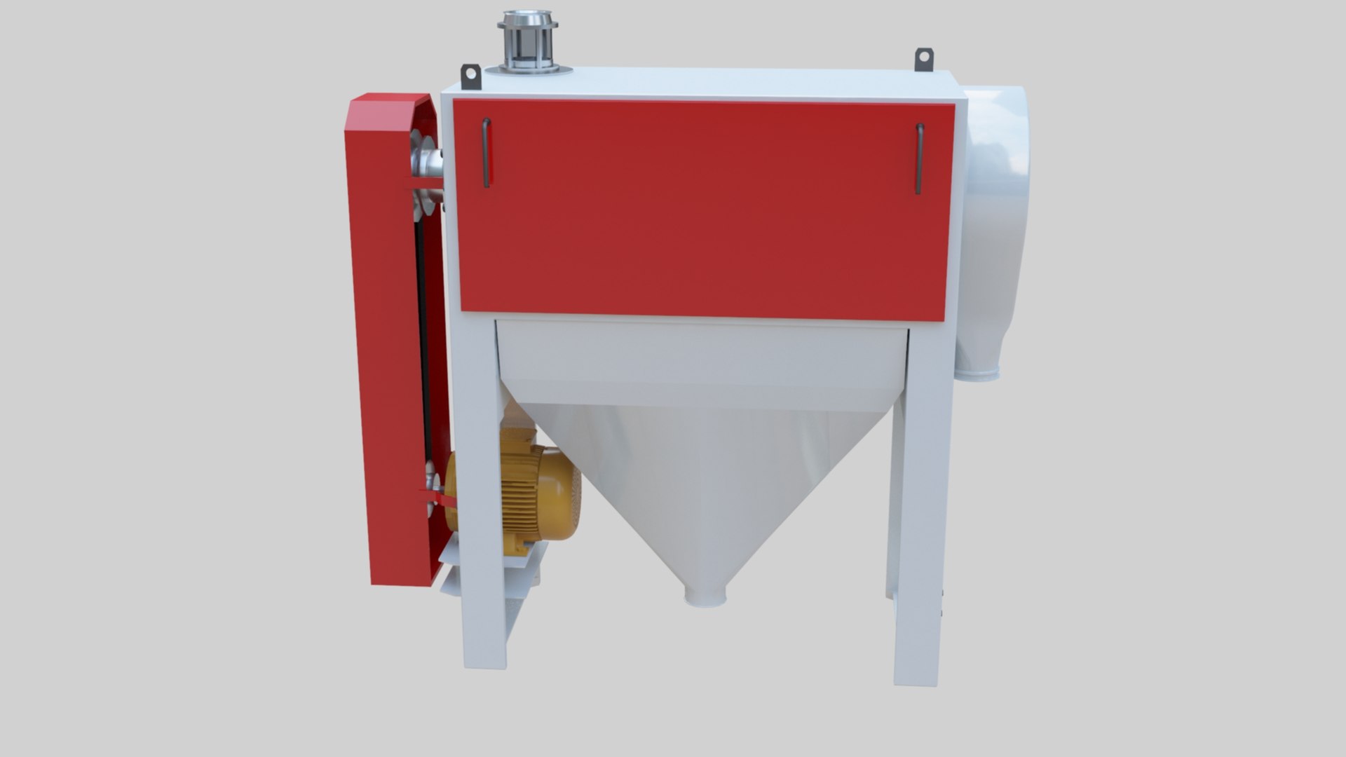 Bran Finisher - Wheat Grain Flour Milling Machine 3D - TurboSquid 1963741