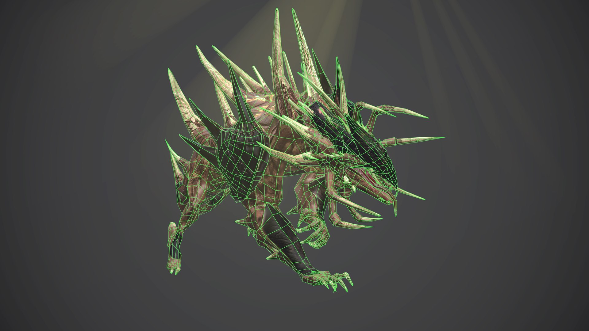 3d Model Infernal Dog