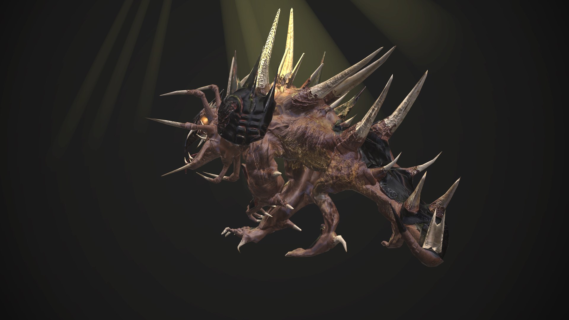 3d Model Infernal Dog