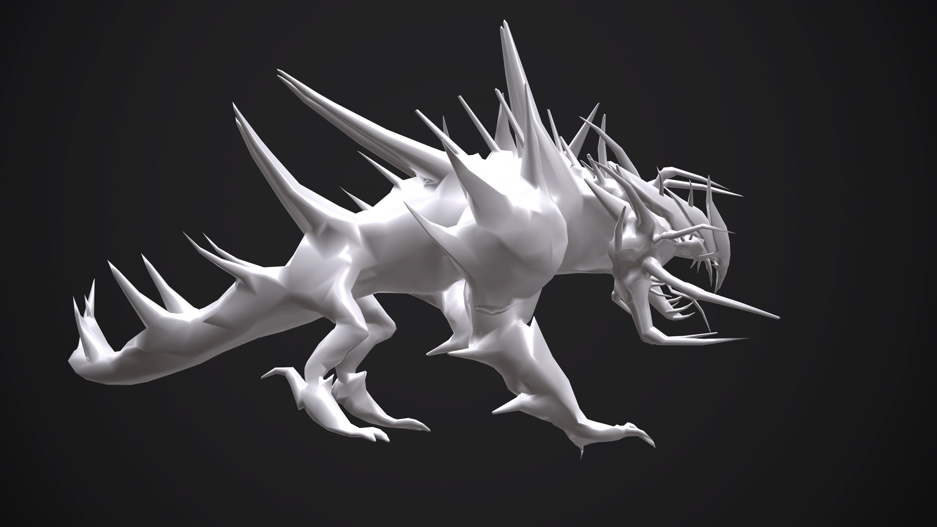 3d Model Infernal Dog