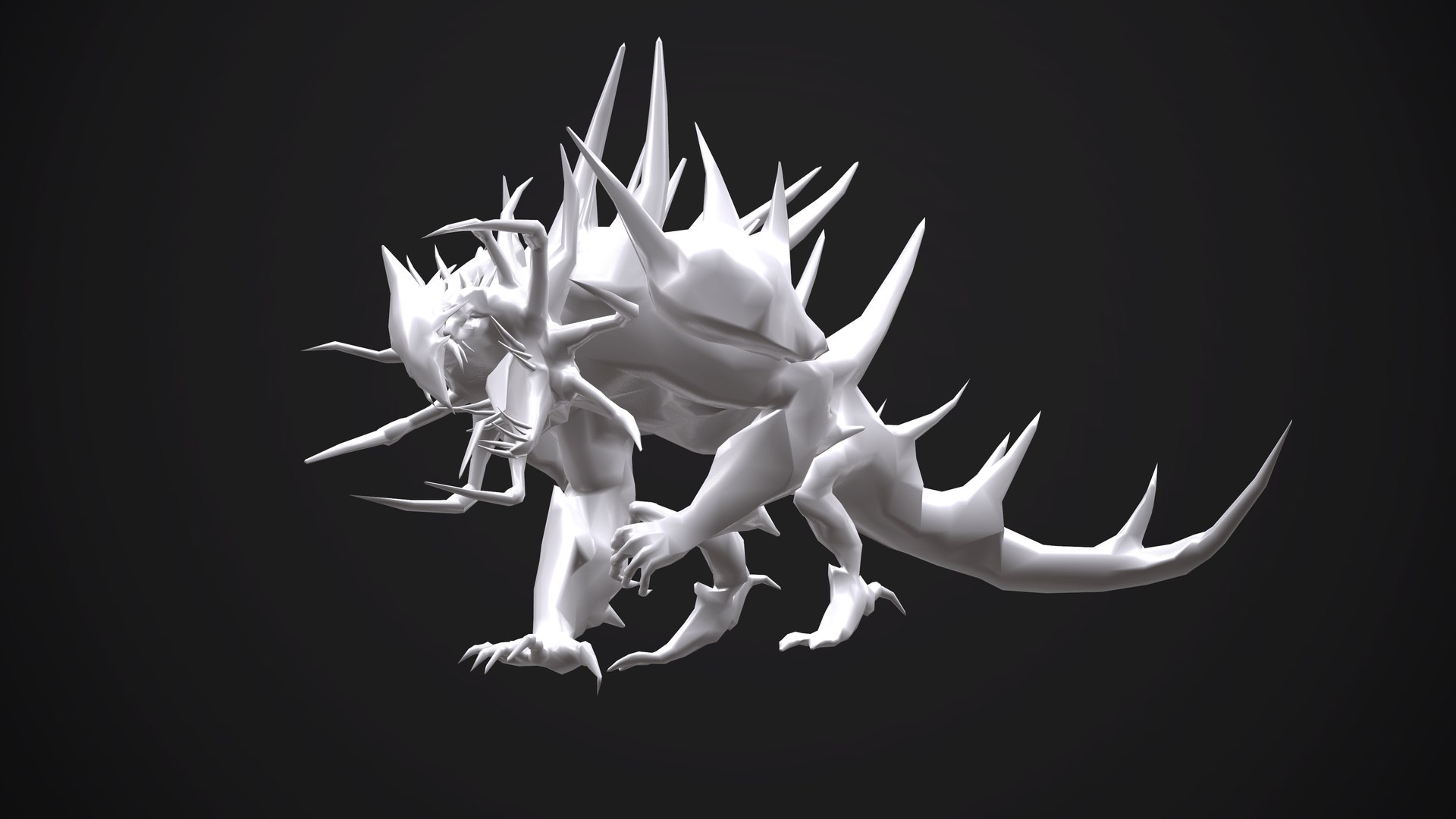 3d Model Infernal Dog