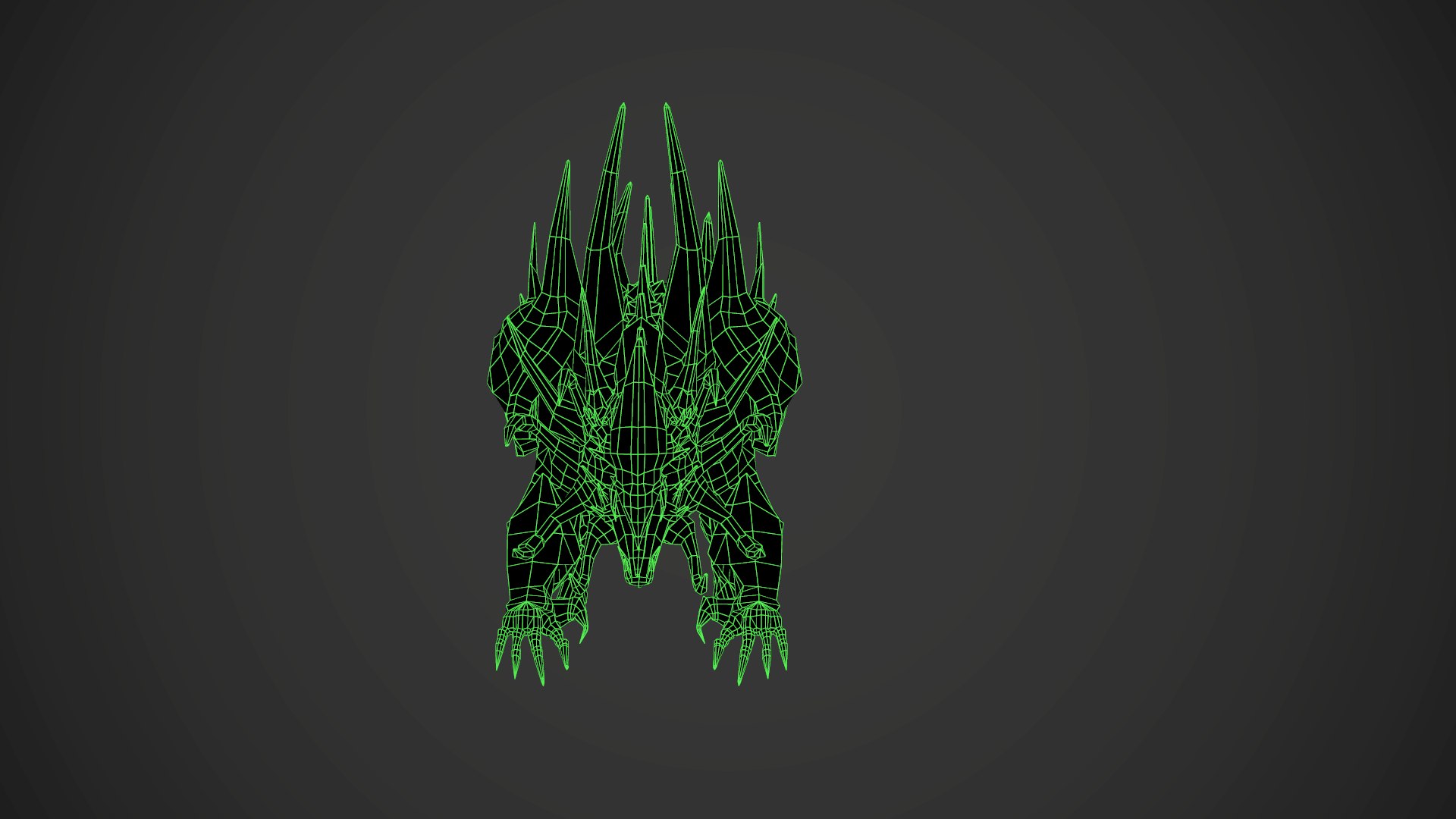 3d Model Infernal Dog