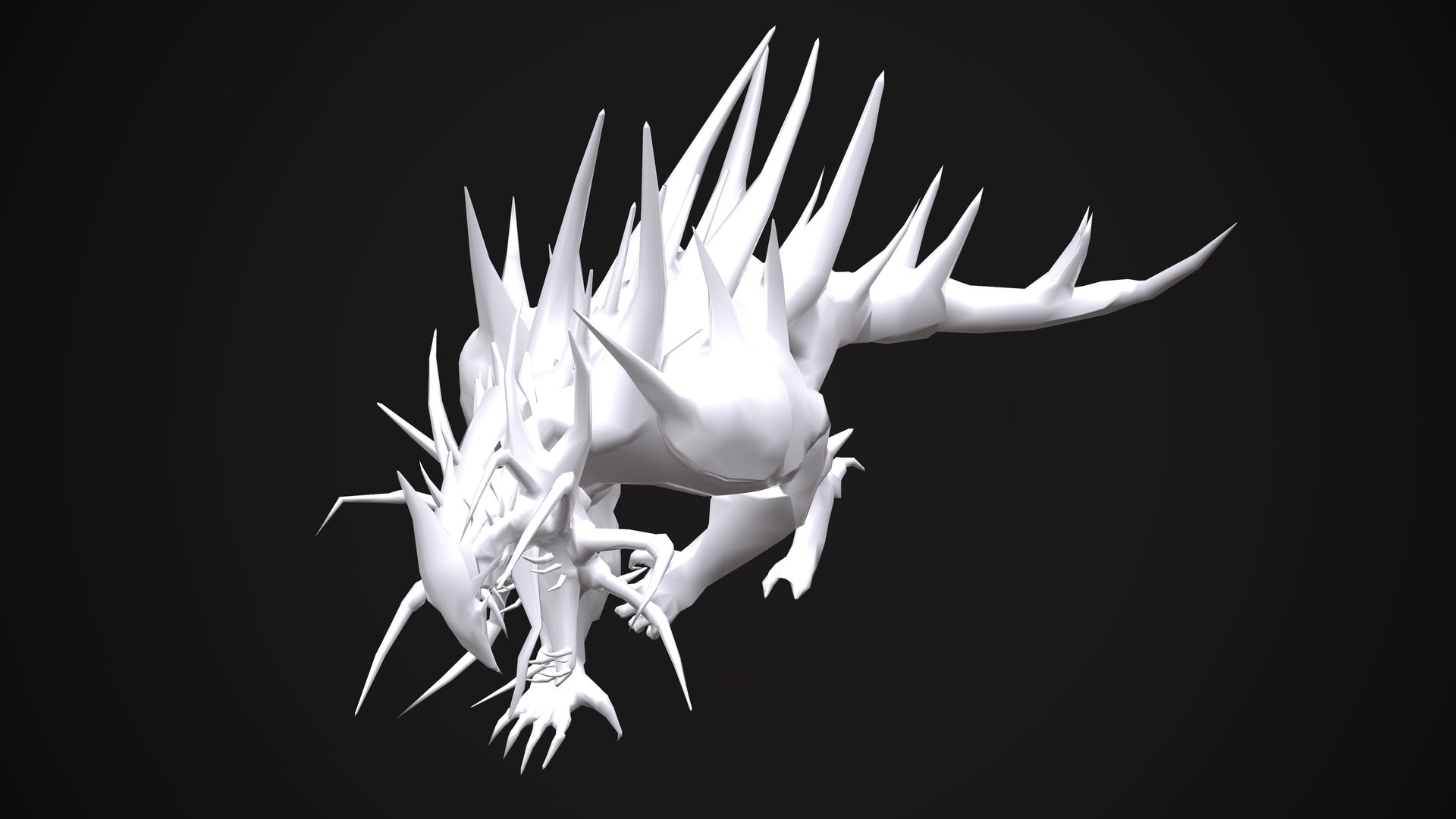 3d Model Infernal Dog