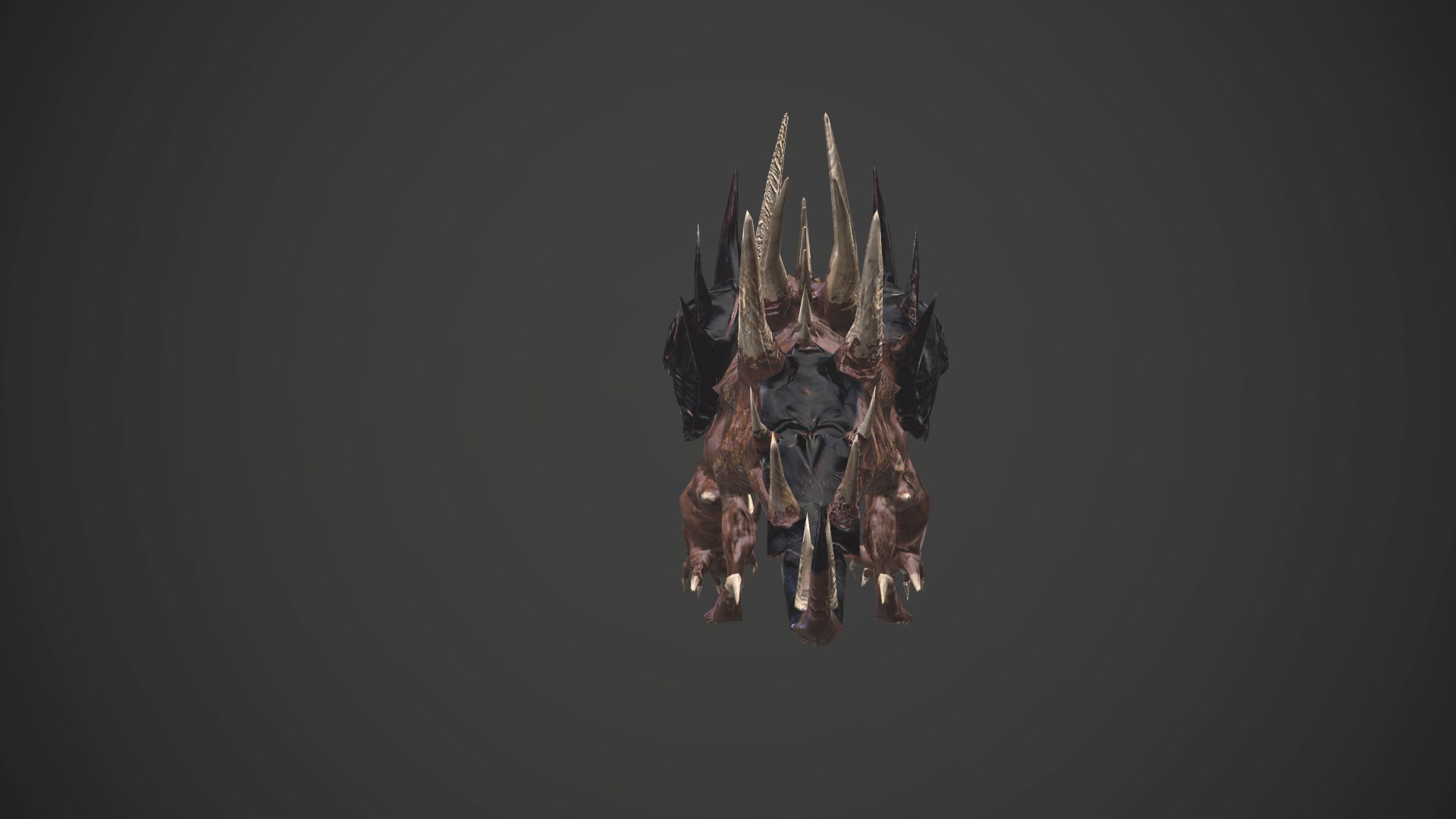 3d model infernal dog