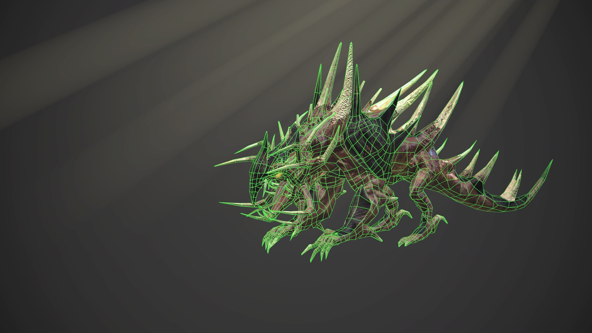 3d Model Infernal Dog