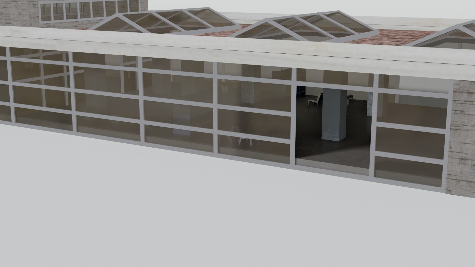 3D Model Modern Railway Station - TurboSquid 2008021