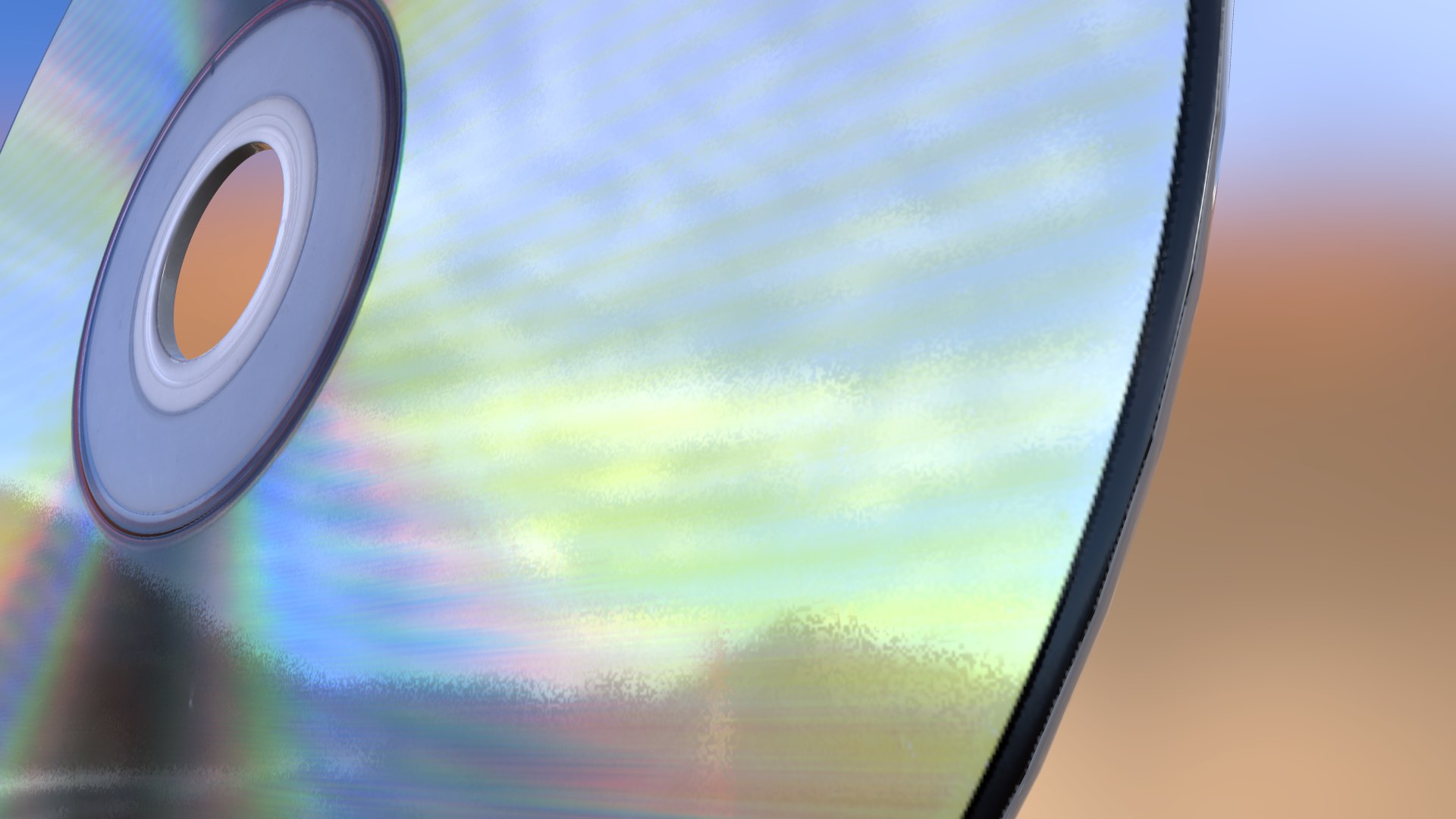 3D compact disc model - TurboSquid 1243025