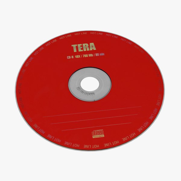 3D compact disc model - TurboSquid 1243025