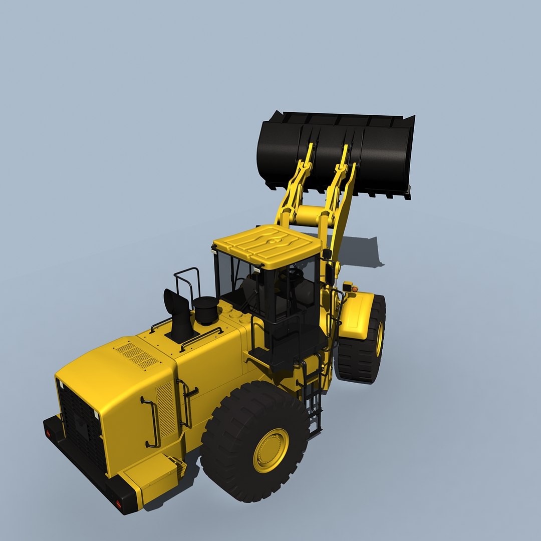 3d Hl780-7a Type Loader Model