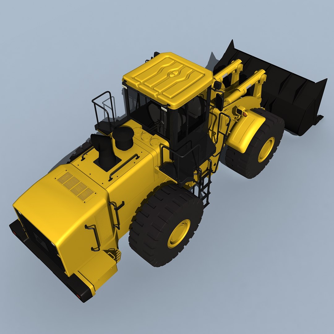 3d Hl780-7a Type Loader Model