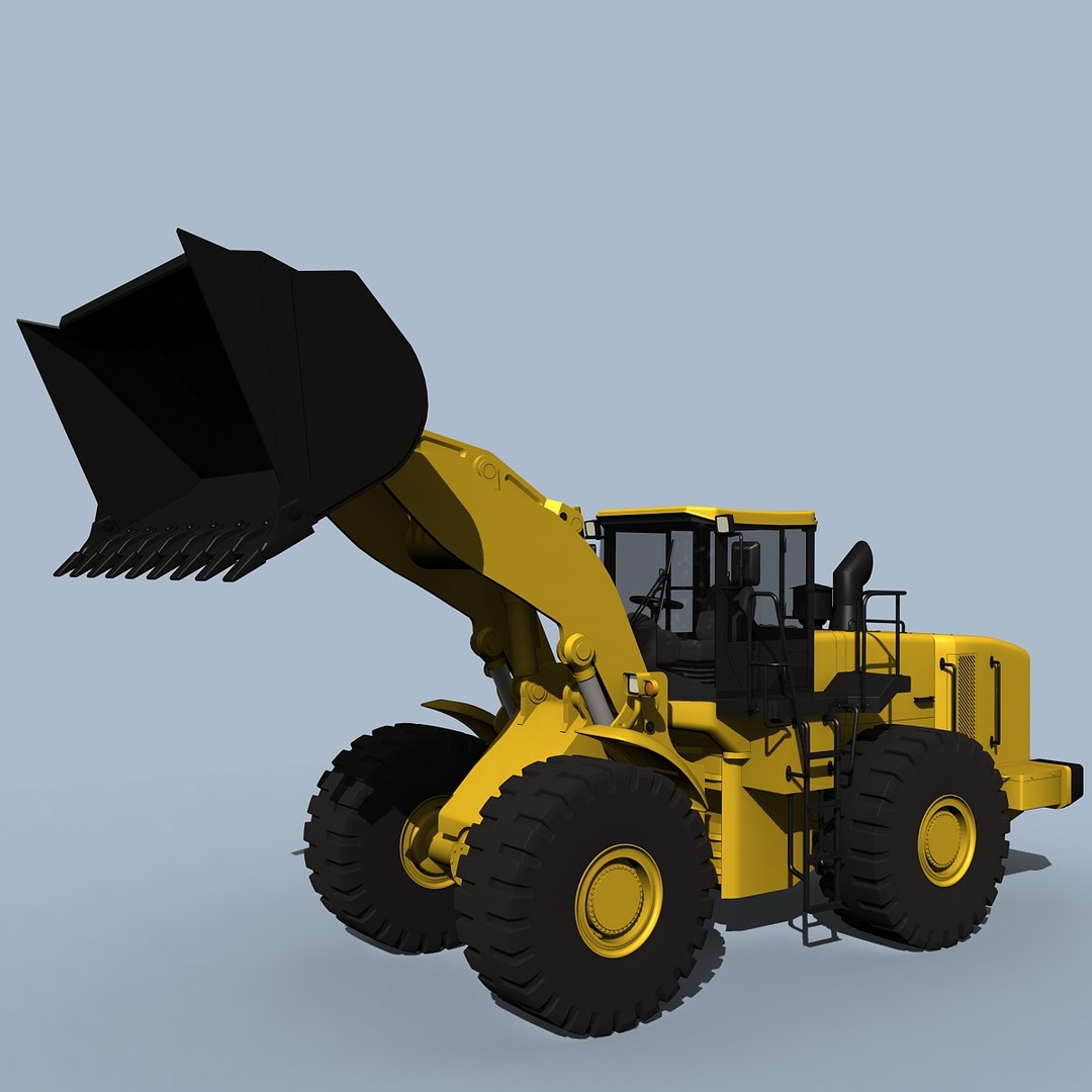 3d Hl780-7a Type Loader Model