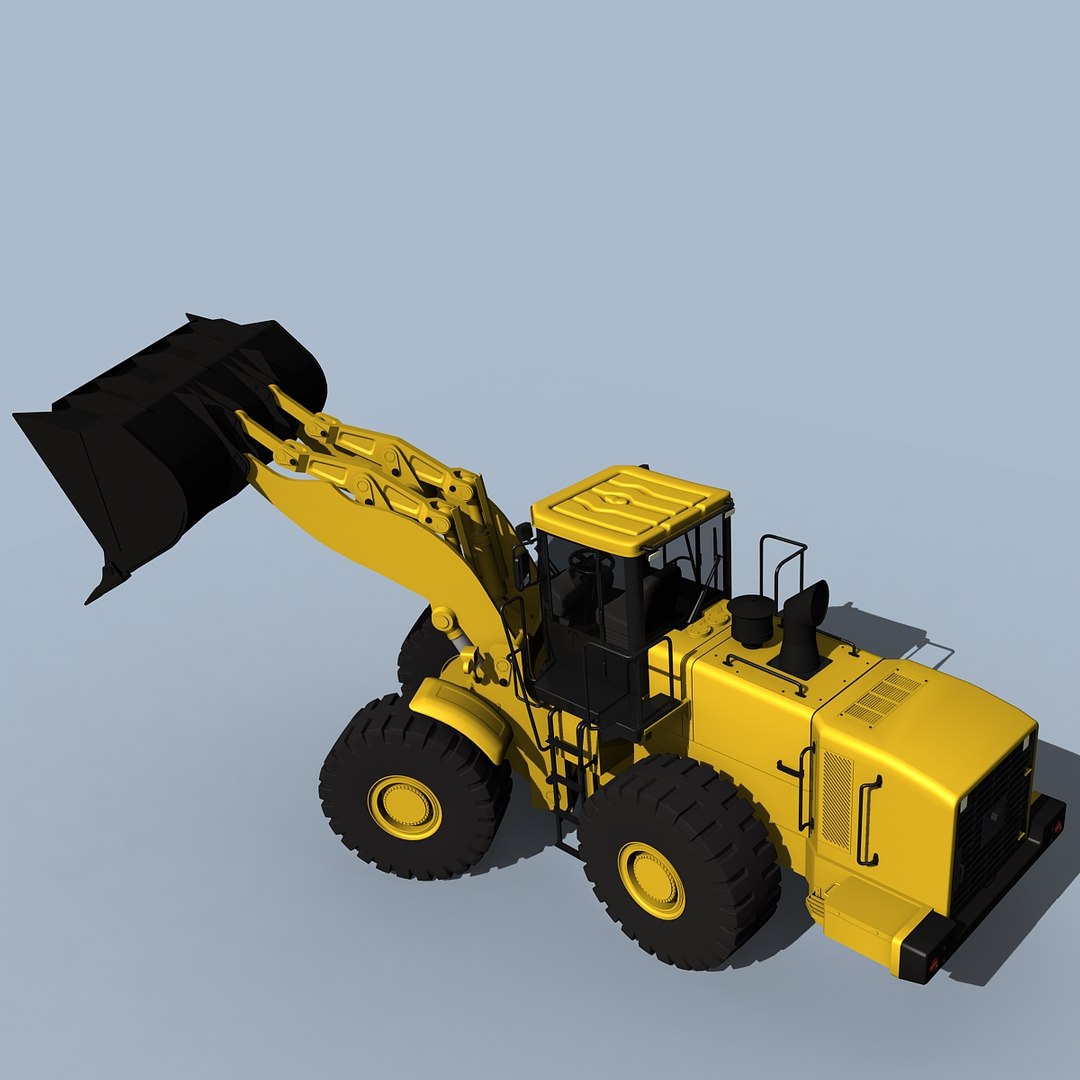 3d Hl780-7a Type Loader Model