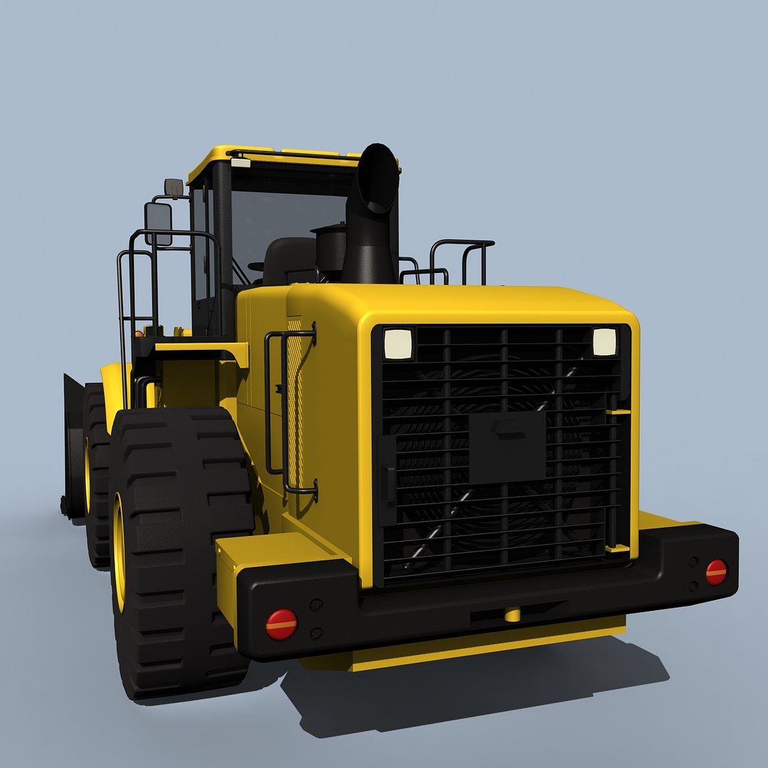 3d Hl780-7a Type Loader Model