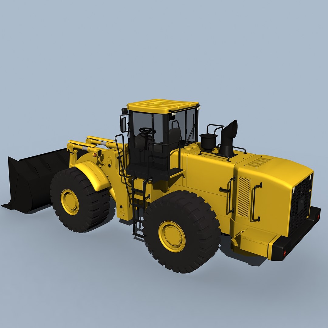 3d Hl780-7a Type Loader Model
