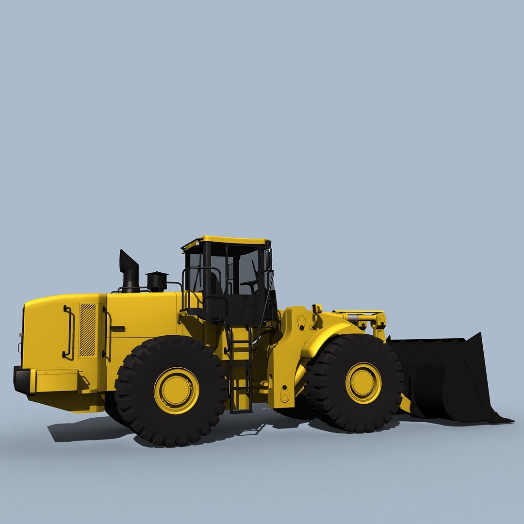 3d Hl780-7a Type Loader Model