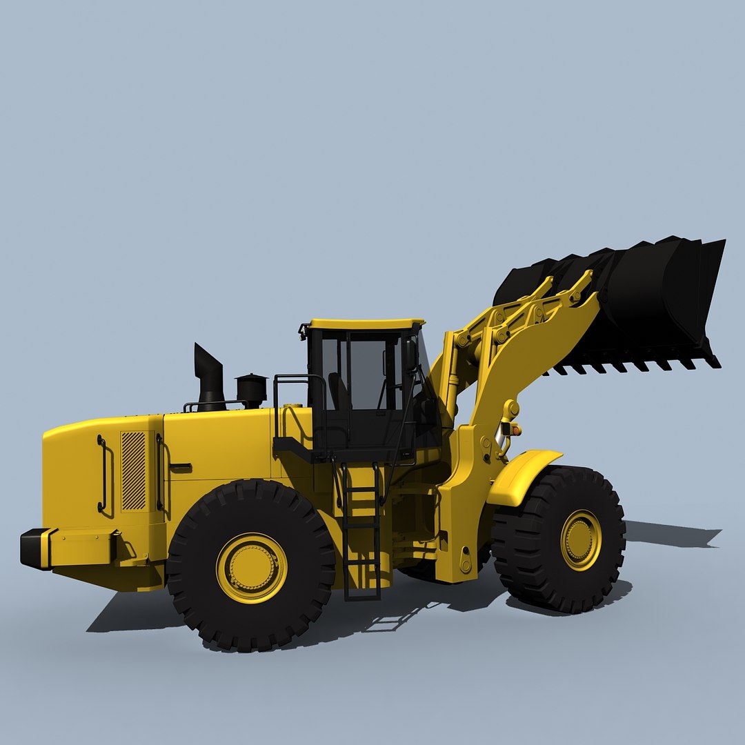 3d Hl780-7a Type Loader Model