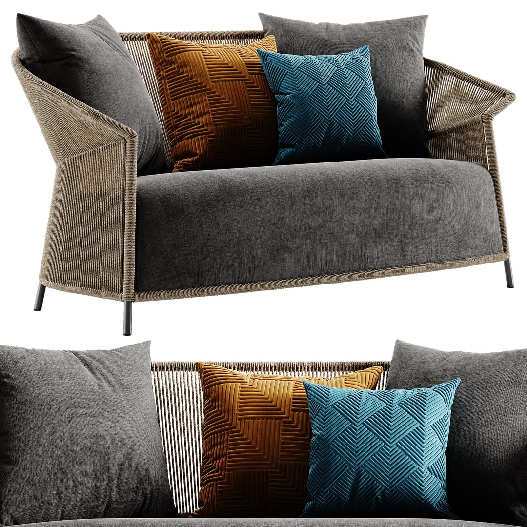 Ola Sofa 3D Model - TurboSquid 1638718