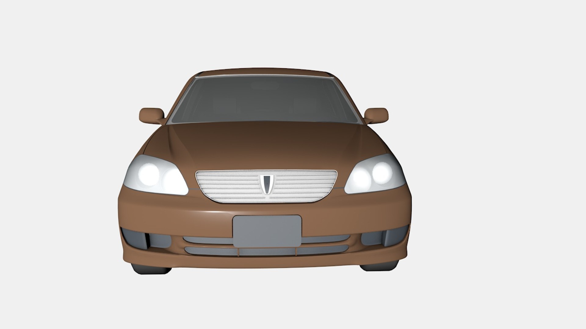 3d Toyota Mark Ii X110 Model