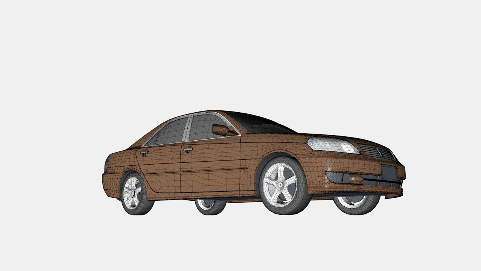 3d Toyota Mark Ii X110 Model
