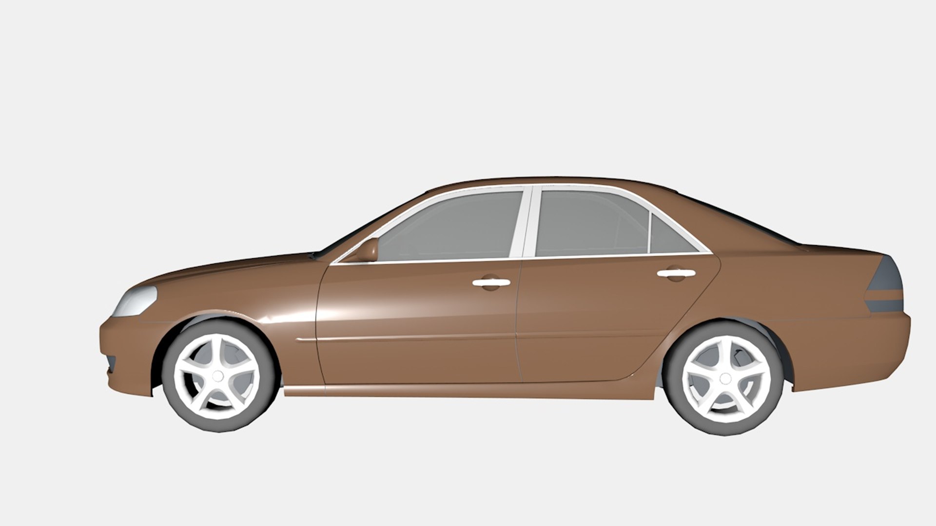 3d Toyota Mark Ii X110 Model