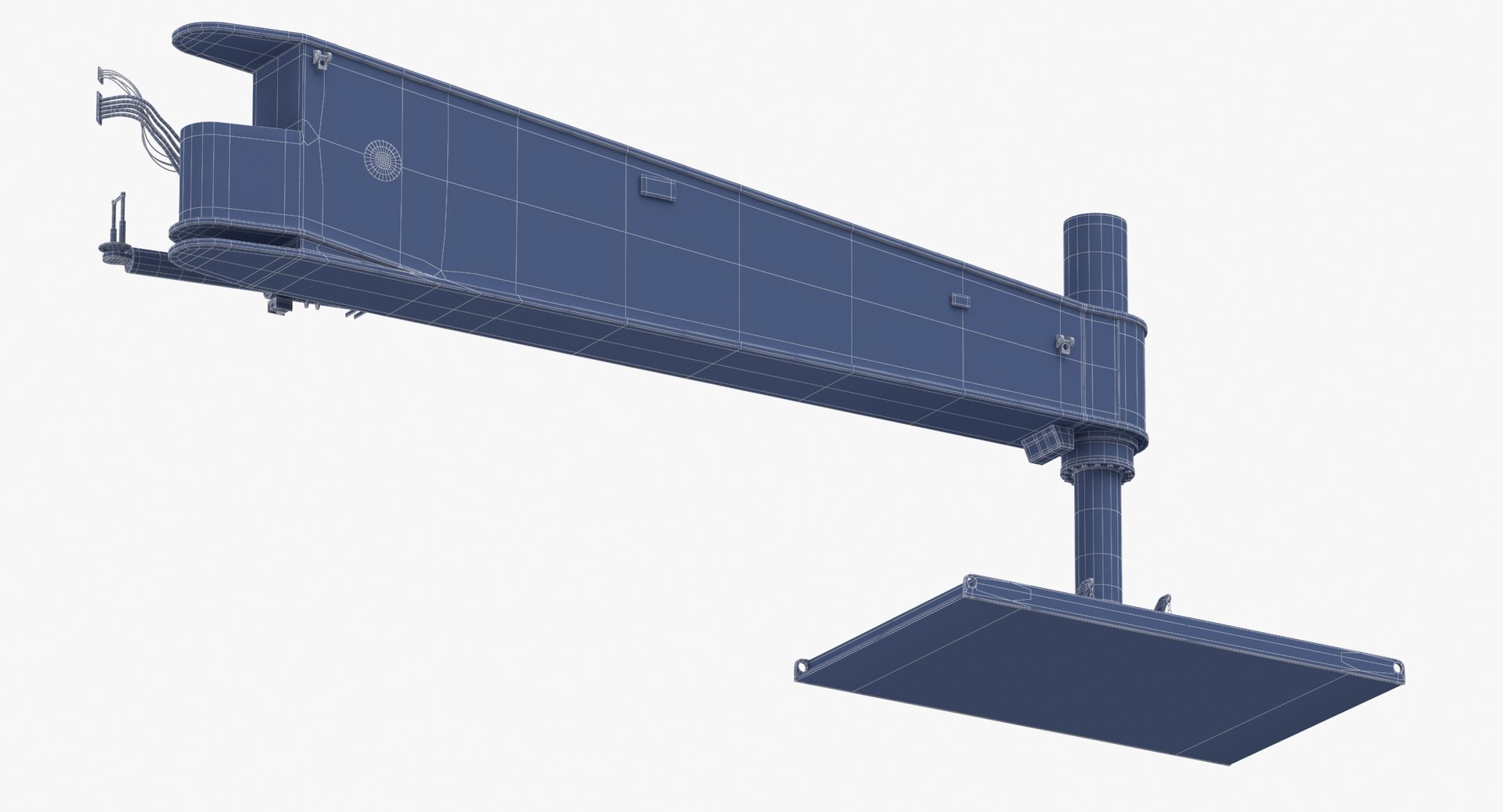 3D Model Crane Outrigger Large 02 - TurboSquid 1679993