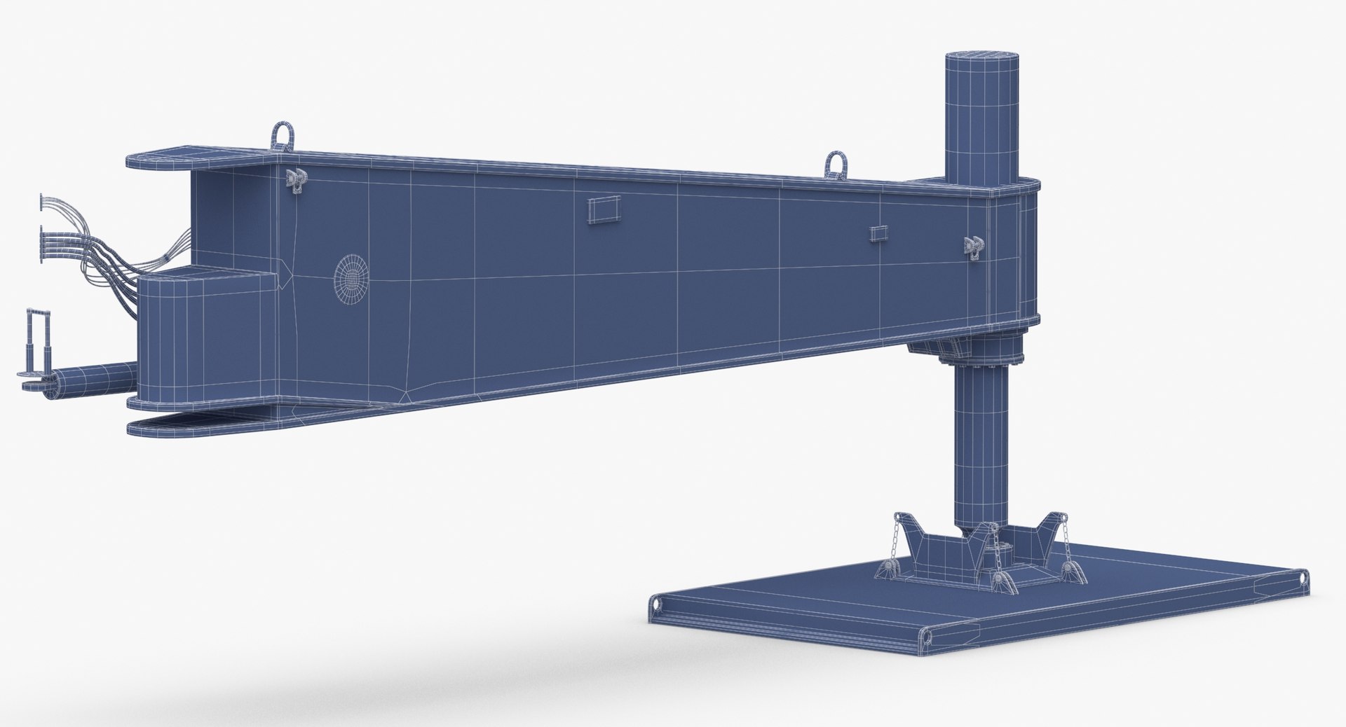 3D Model Crane Outrigger Large 02 - TurboSquid 1679993