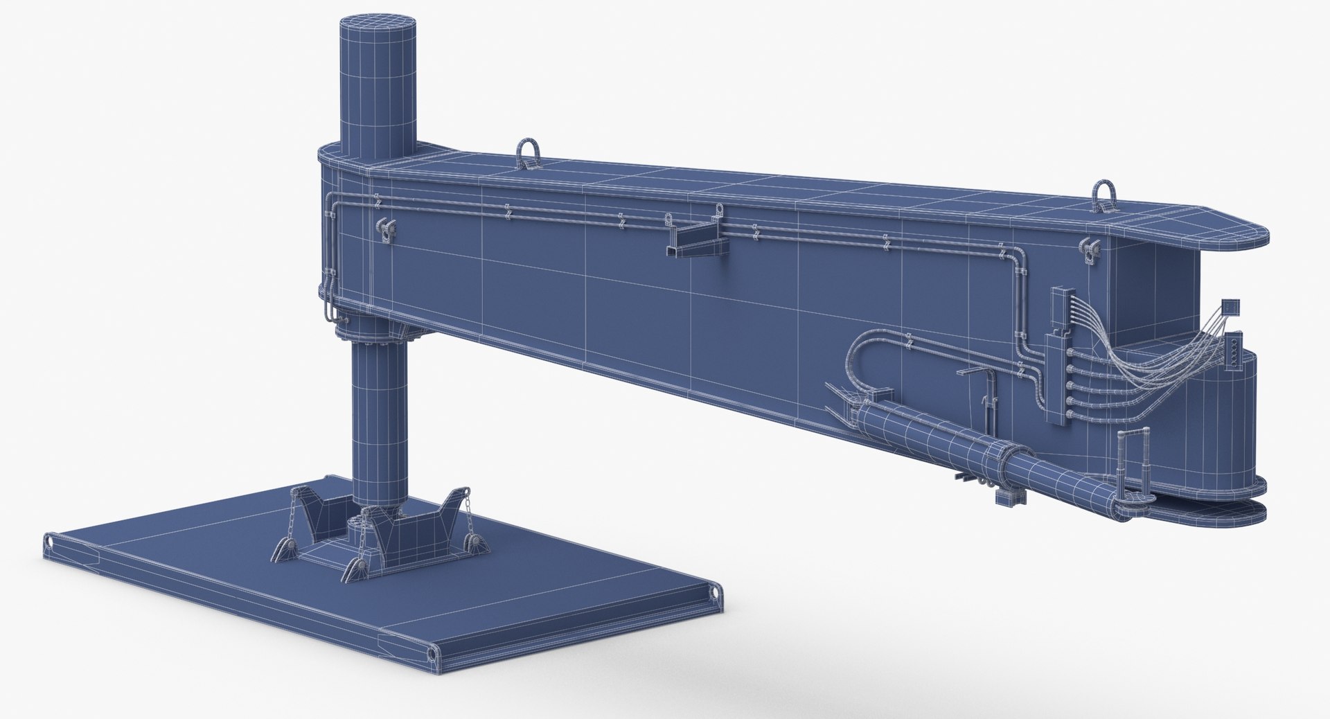 3D Model Crane Outrigger Large 02 - TurboSquid 1679993