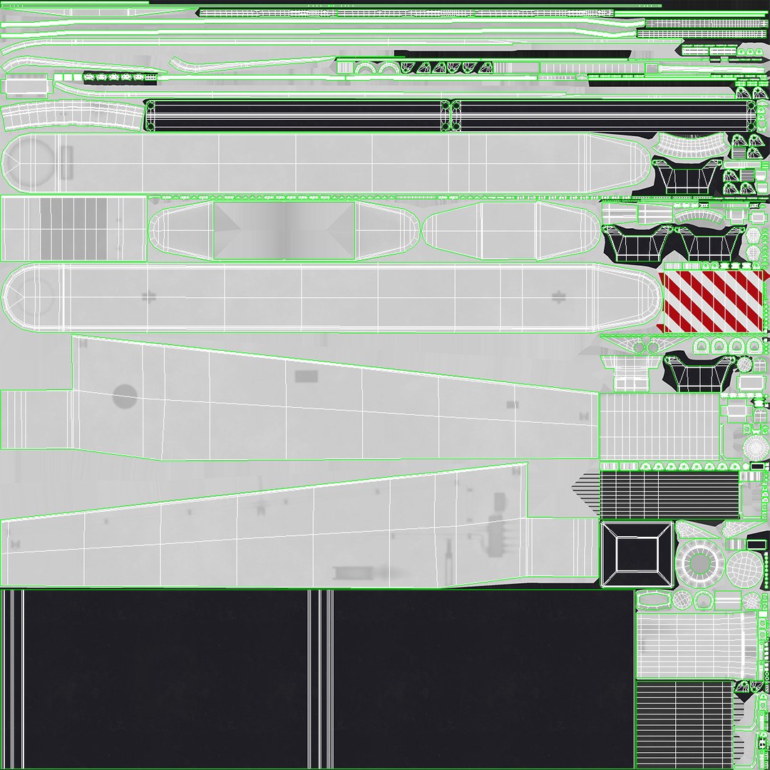 3D Model Crane Outrigger Large 02 - TurboSquid 1679993