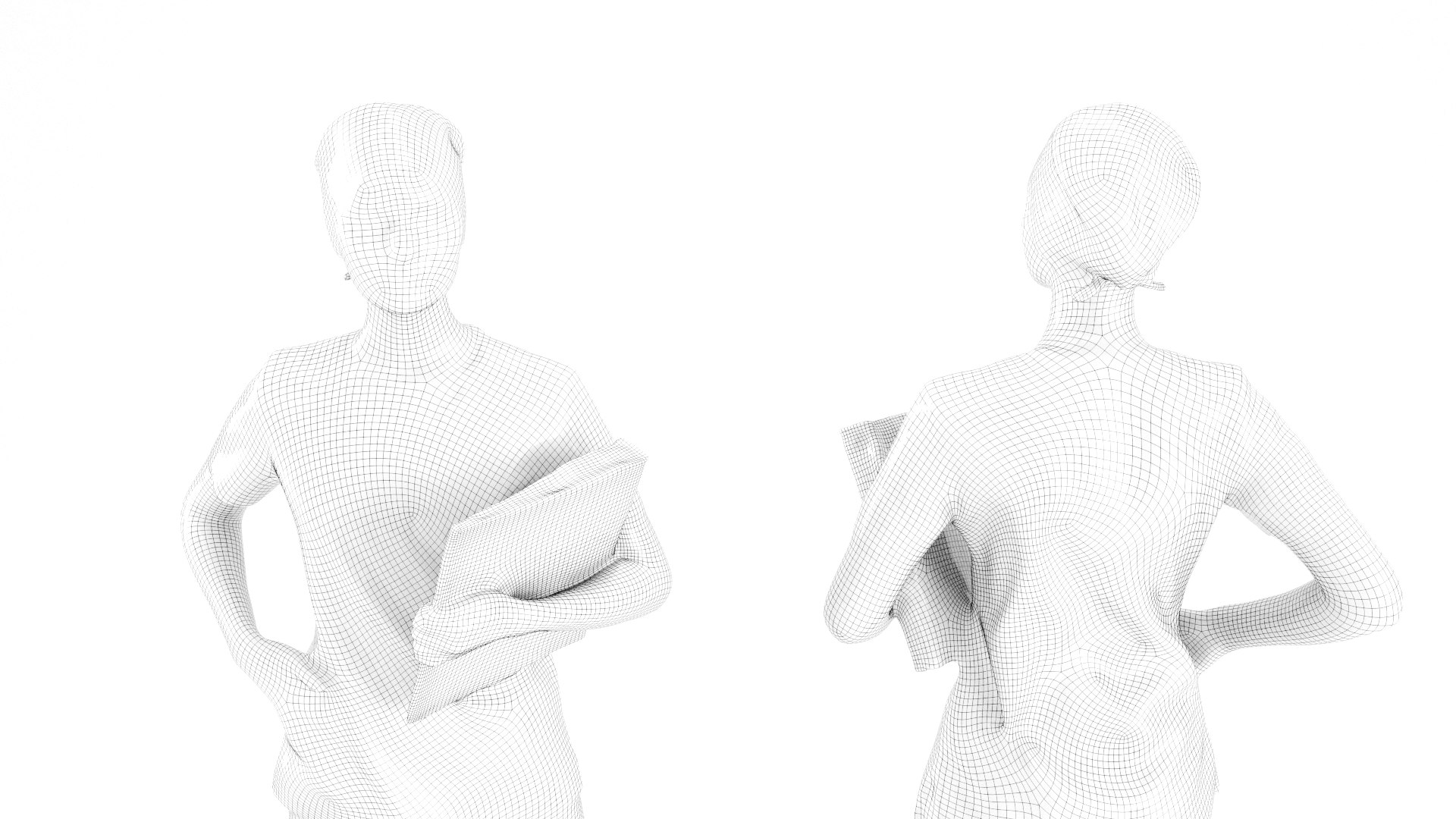 Photogrammetry Human Young Woman 3D Model - TurboSquid 1446466