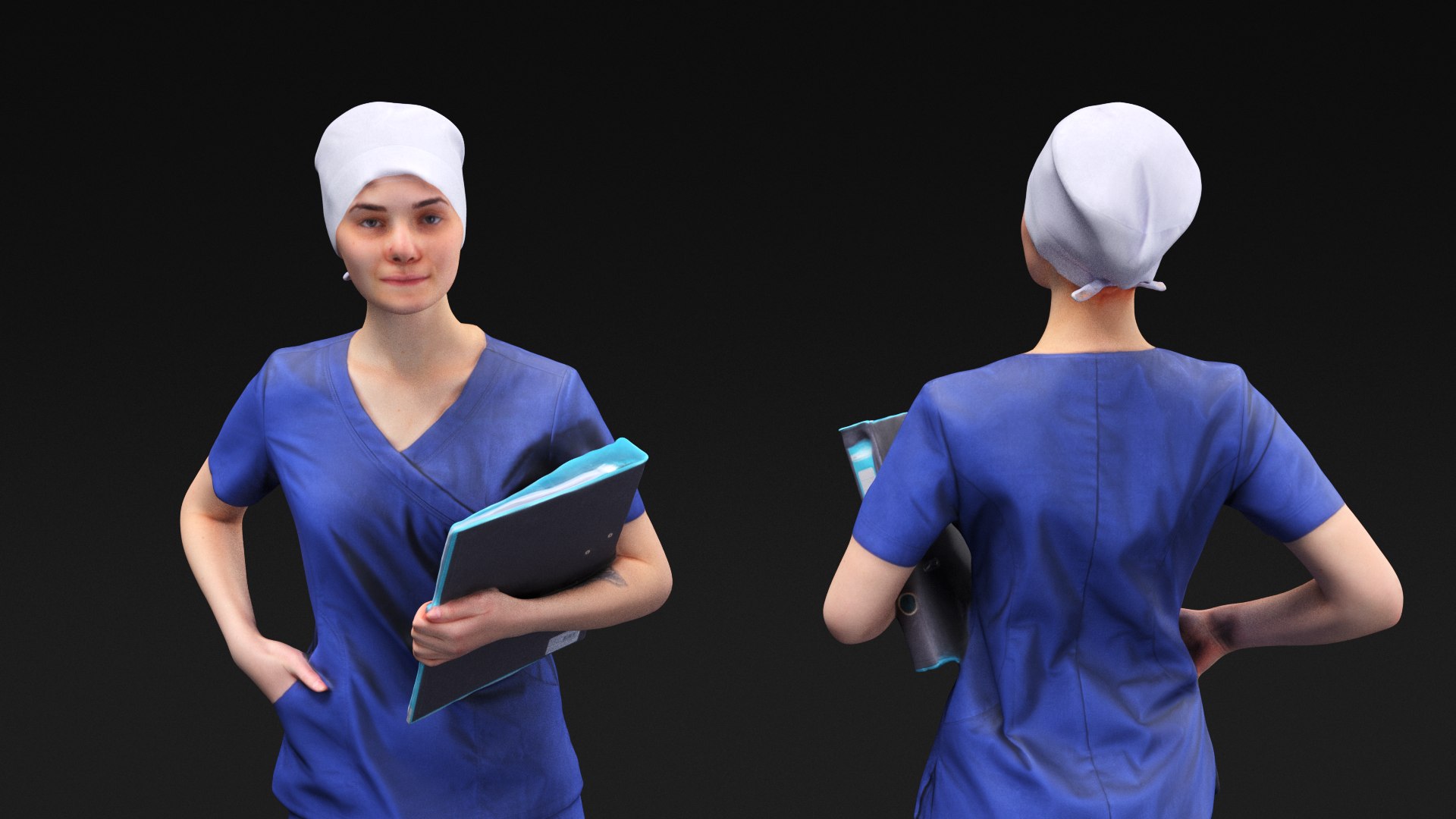 Photogrammetry Human Young Woman 3D Model - TurboSquid 1446466