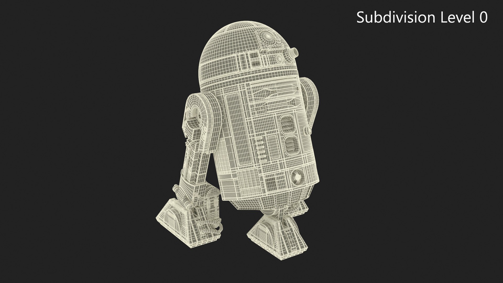 R2-D2 Droid Rigged For Cinema 4D Model - TurboSquid 2252319