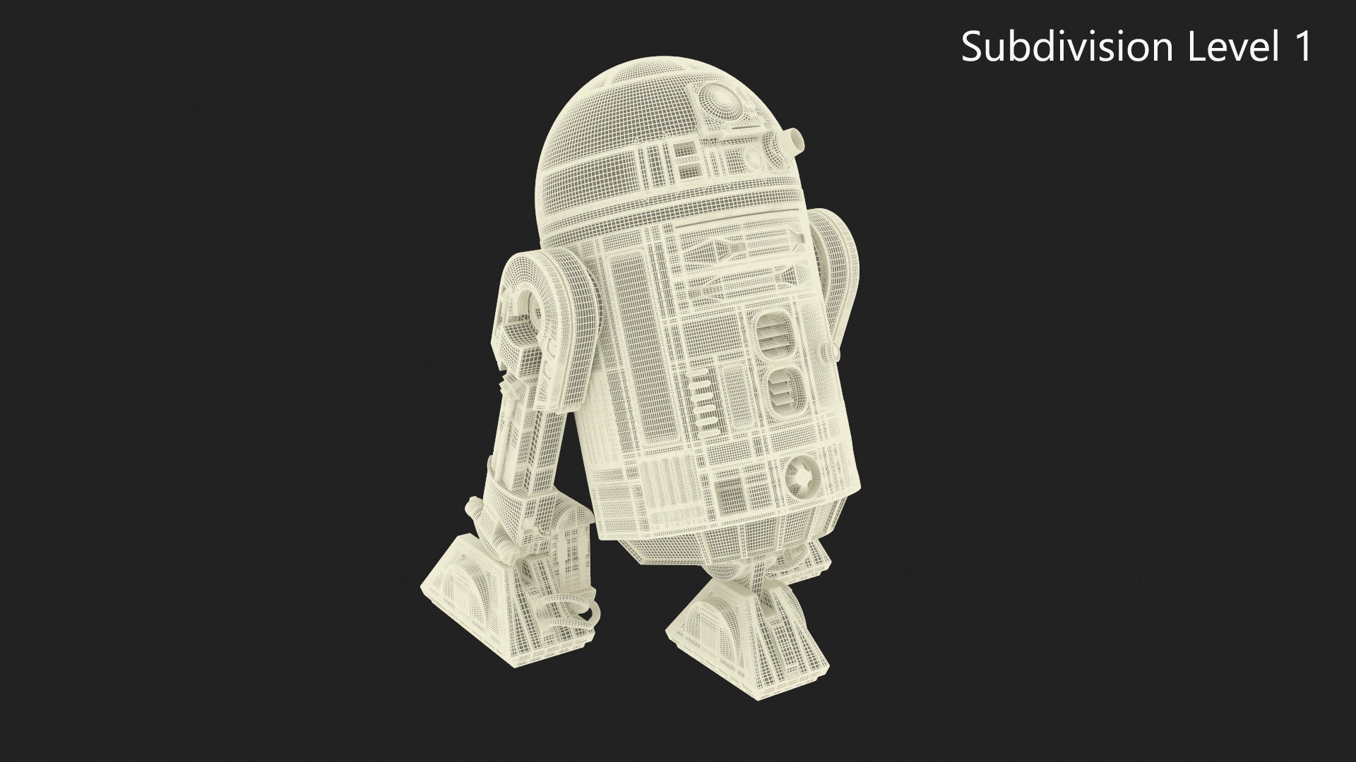 R2-D2 Droid Rigged For Cinema 4D Model - TurboSquid 2252319