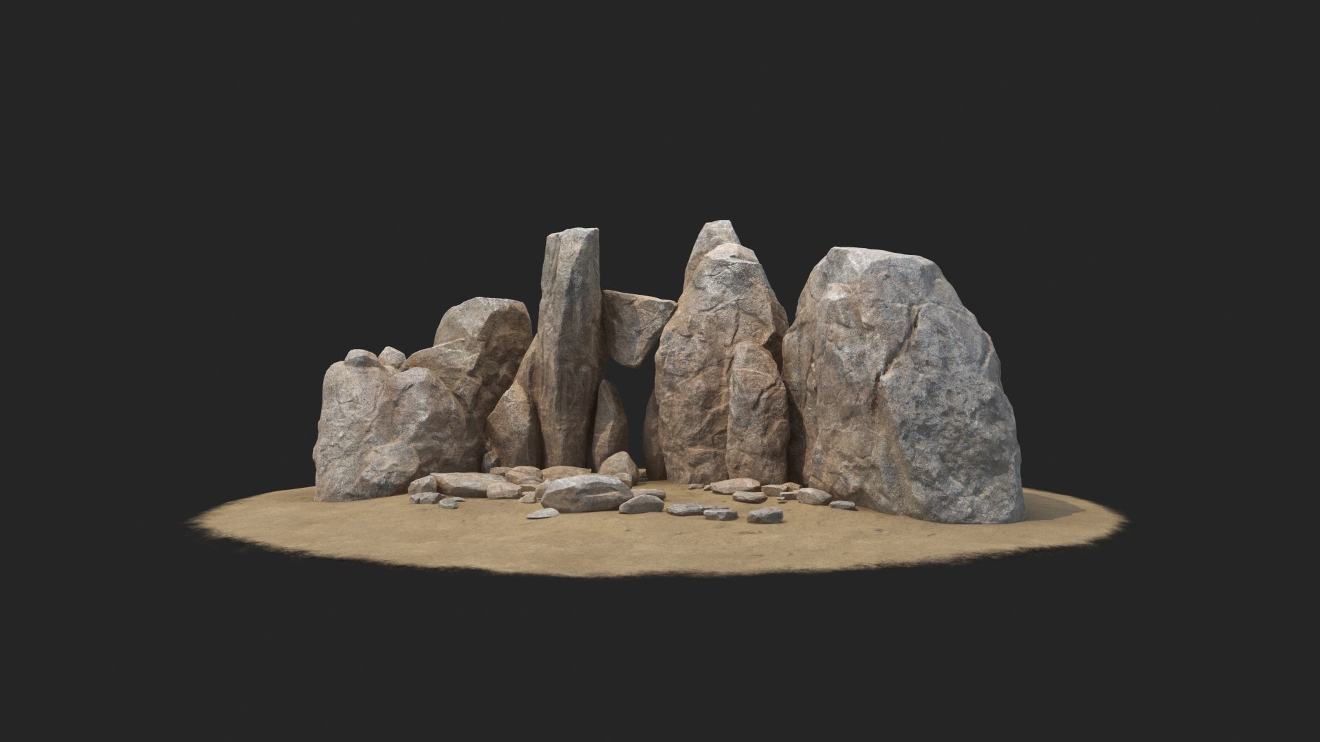 3D Rock V59 - TurboSquid 1954488