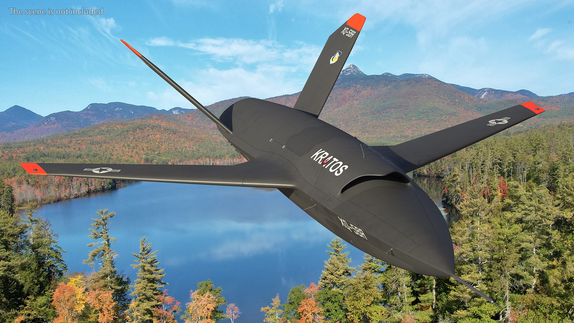 3D Kratos XQ-58 Valkyrie - TurboSquid 2104112